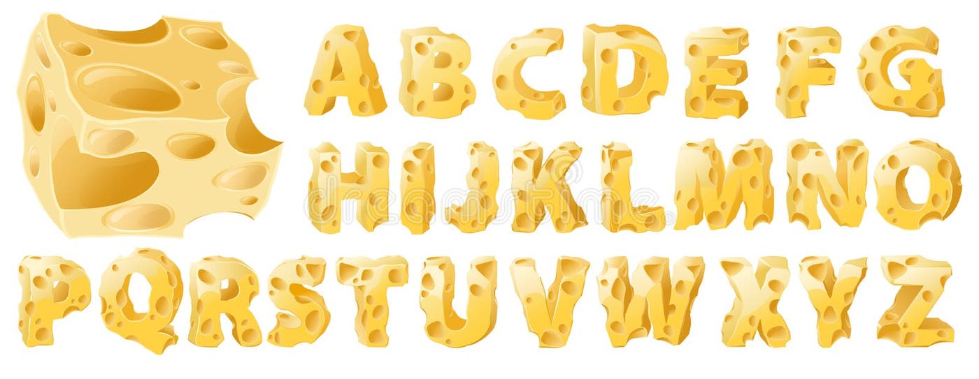 Cheese Alphabet Stock Illustrations – 1,879 Cheese Alphabet Stock ...