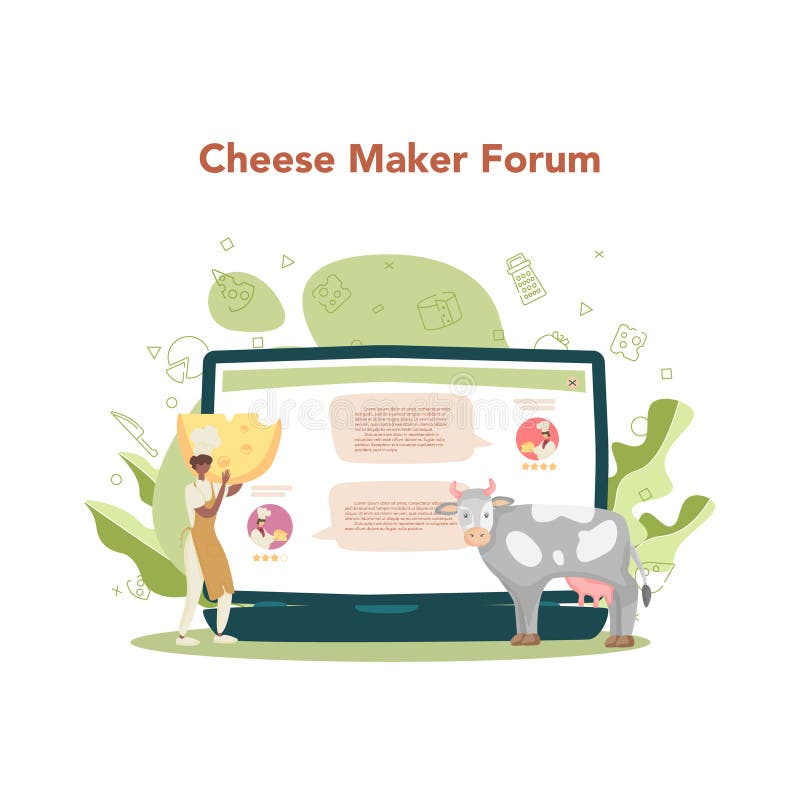 Chef Forum Logo Template Design Vector Stock Vector - Illustration of ...