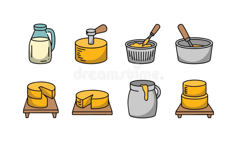 Cheese Making Process Milk Jug Cheese Press Cheese Curd Cheese Pot ...