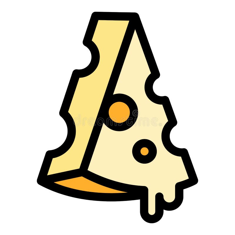 Cheese Melting Icon Color Outline Vector Stock Vector - Illustration of ... Cheese Melting Icon Color Outline Vector Stock Vector - Illustration of ...