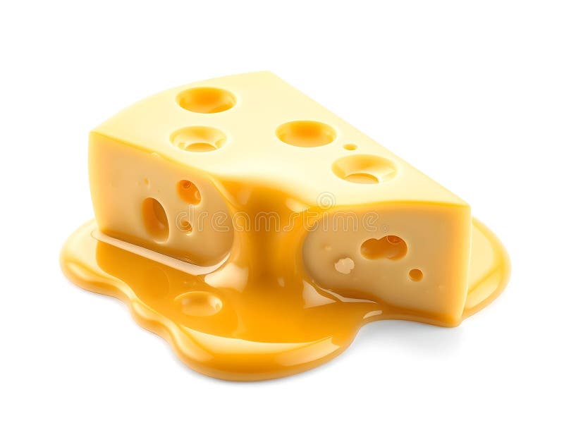 Cheese Melting into Liquid Gold: Surreal Visual with Glossy Textures ...