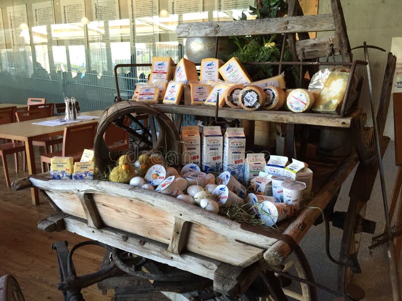 Cheese and Milk from Austria Editorial Stock Photo - Image of typical ...