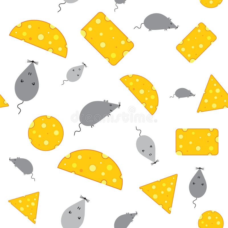 Cheese Mouse stock illustration. Illustration of cheese - 1813960