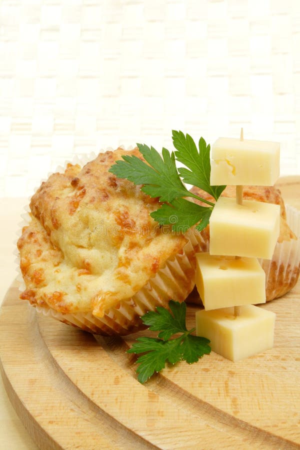 Cheese muffins stock photo. Image of table, wood, bakery - 20050032