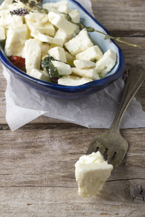 Cheese in oil stock photo. Image of spices, ingredient - 44369878