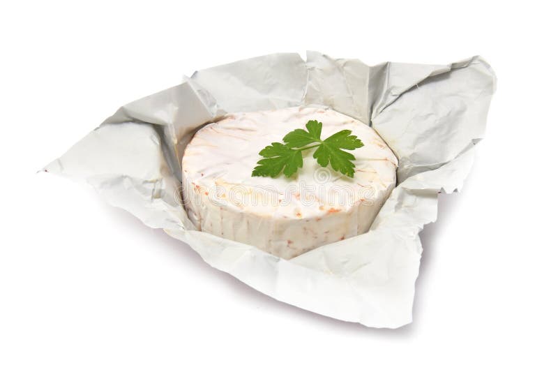 White Mustiness Cheese in Open Package Stock Photo - Image of snack ...