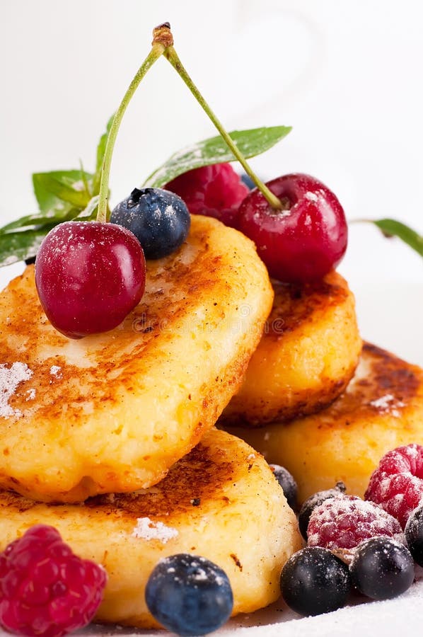 Cheese pancakes stock image. Image of macro, ingredient - 25814605