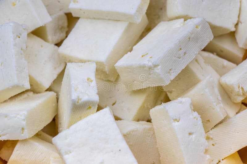 Cheese or Paneer Closeup View Stock Photo - Image of india, paneer ...