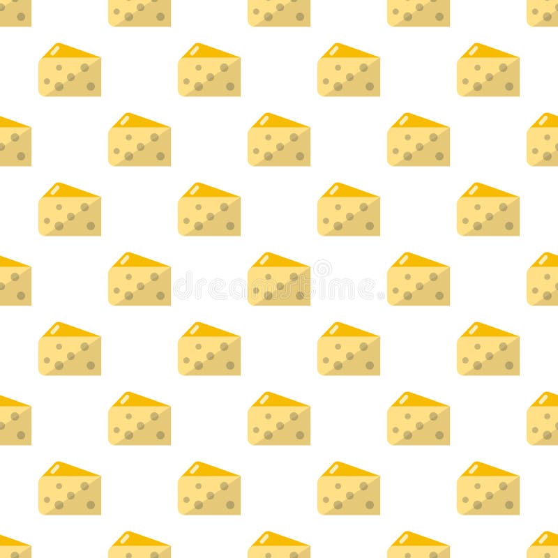 Cheese pattern seamless stock illustration. Illustration of meal ...