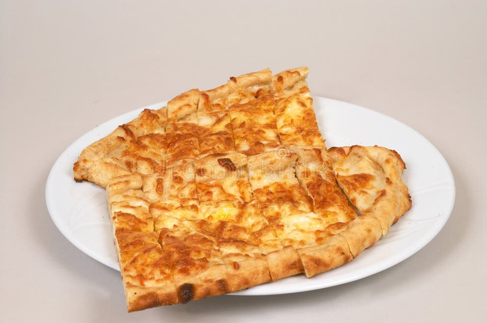 Cheese pide stock photo. Image of garlic, serve, dinner - 1295574