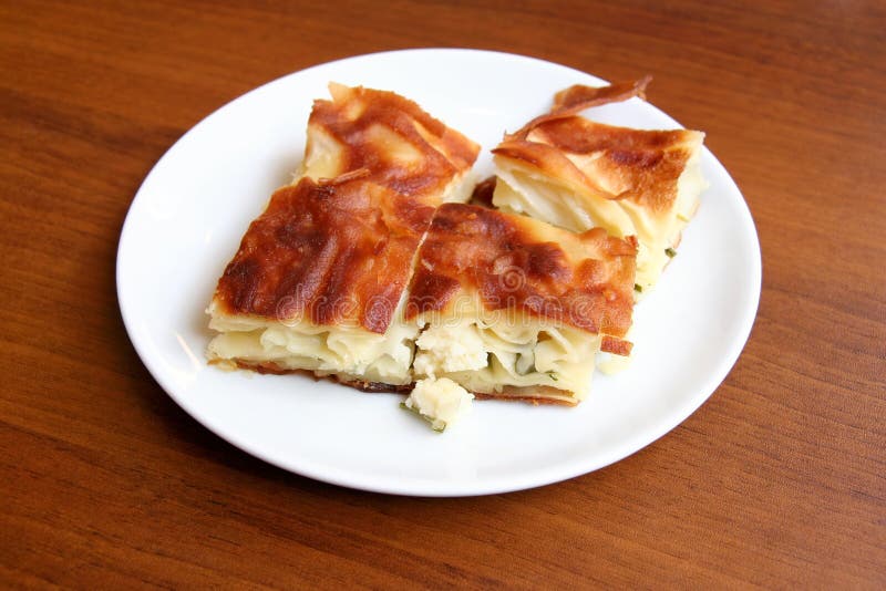 Cheese pie - Borek stock image. Image of gourmet, food - 7078227