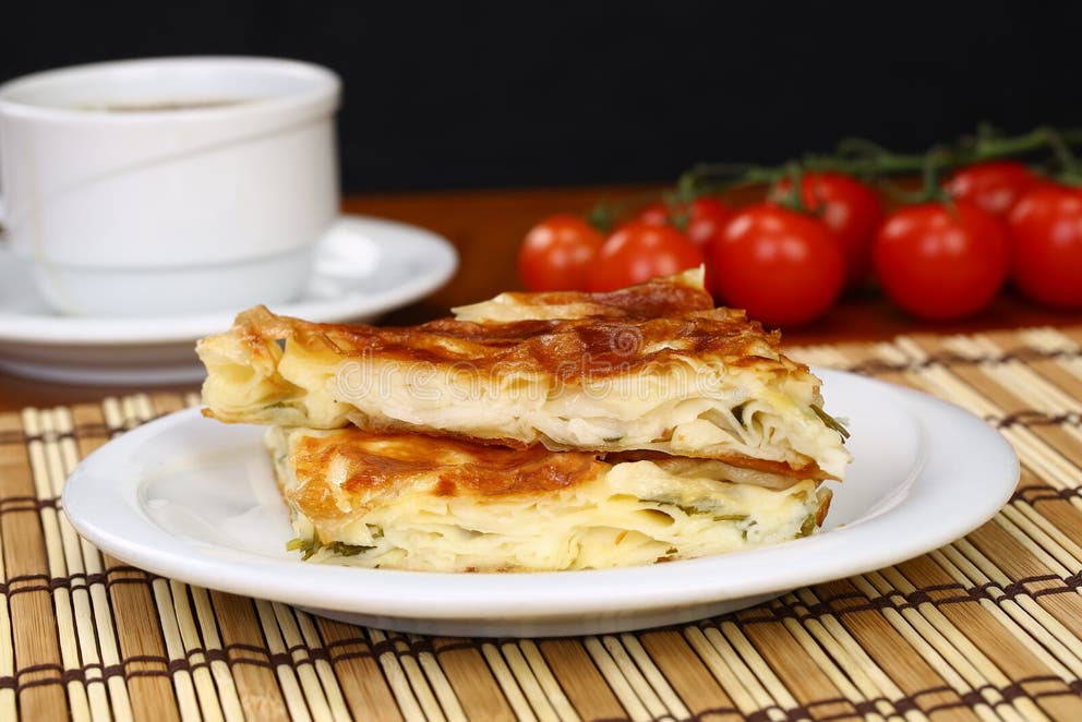 Cheese pie - Borek stock photo. Image of boereg, borek - 97596440