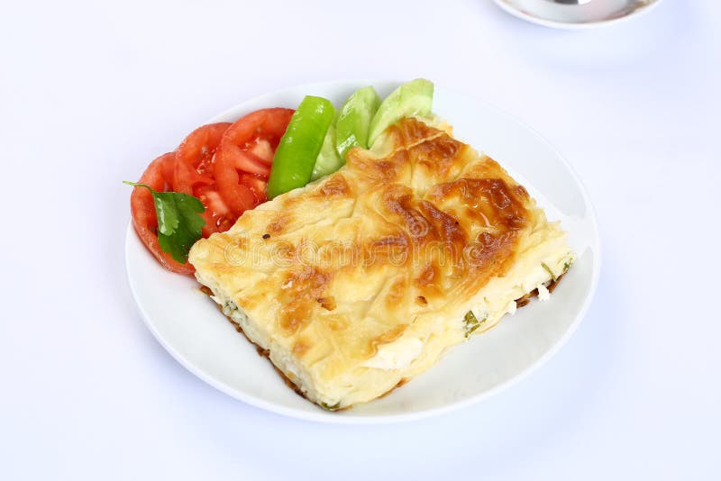 Cheese pie - Borek stock image. Image of carbohydrate - 97596395