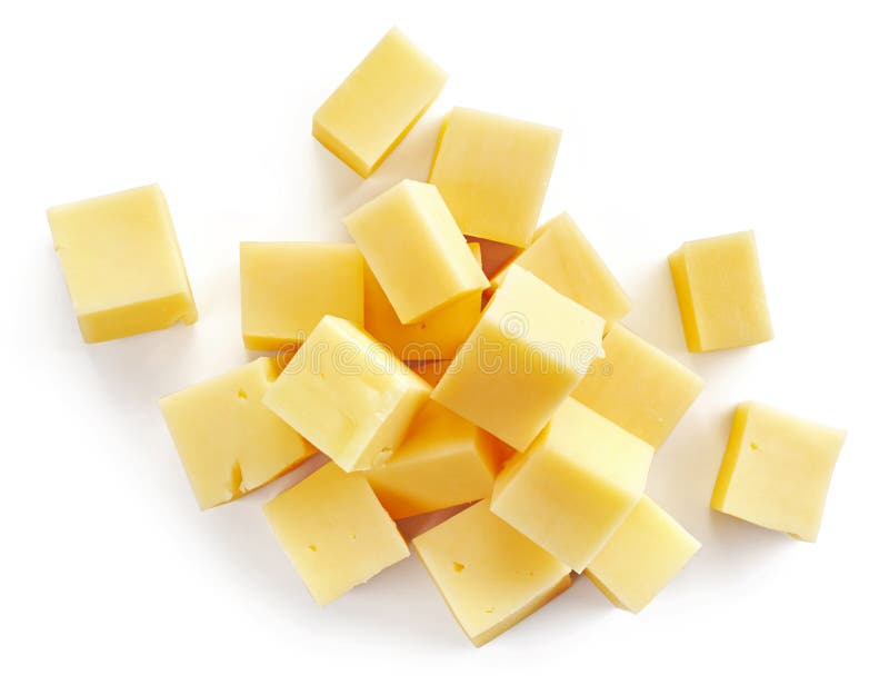 Cheese pieces stock photo. Image of part, food, heap - 58961352