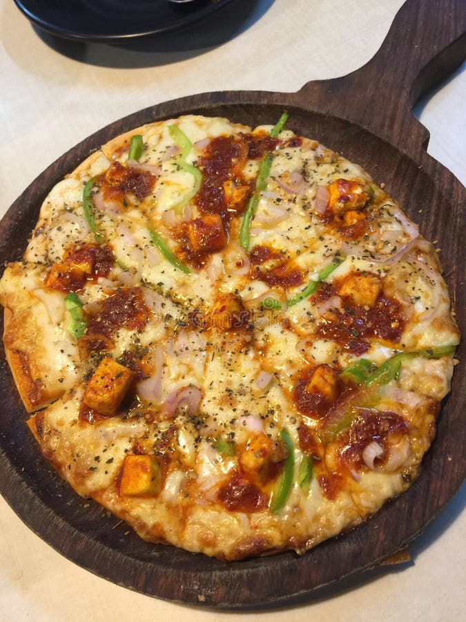 Cheese pizza stock image. Image of pizza, cheese, panner - 189876793