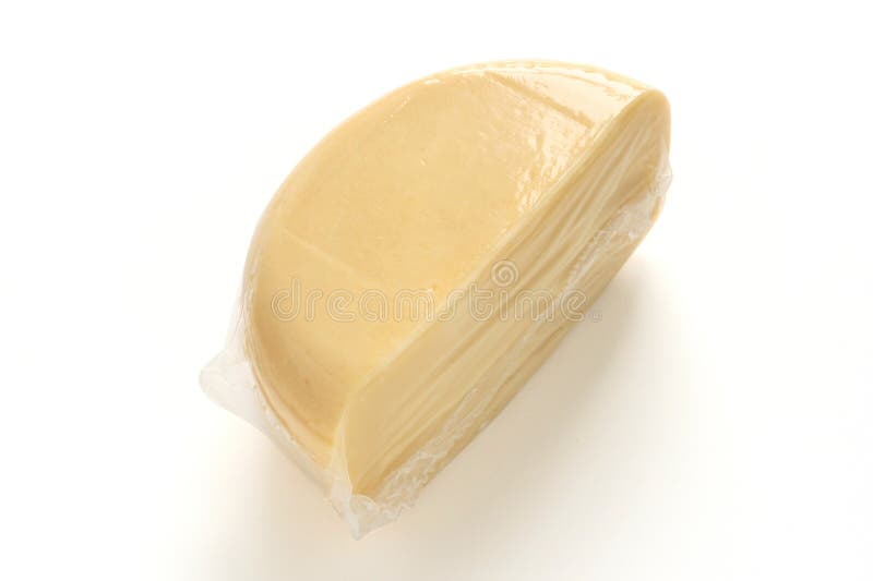 Cheese in plastic stock image. Image of piece, mediterranean - 16282613