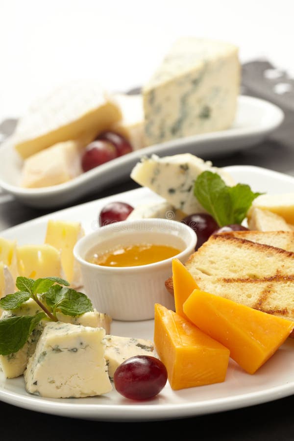 Cheese platter stock photo. Image of breakfast, gourmet - 24578786