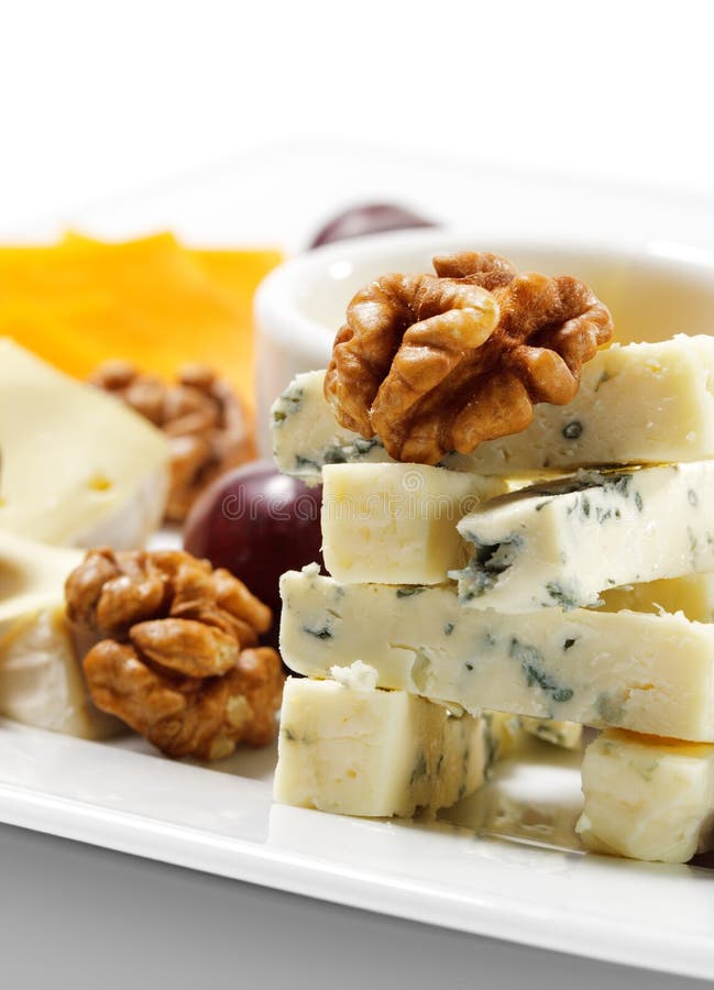 Cheese platter stock image. Image of cheese, healthy - 20077449