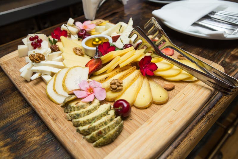 Cheese plate stock photo. Image of cheese, fashioned - 60942684
