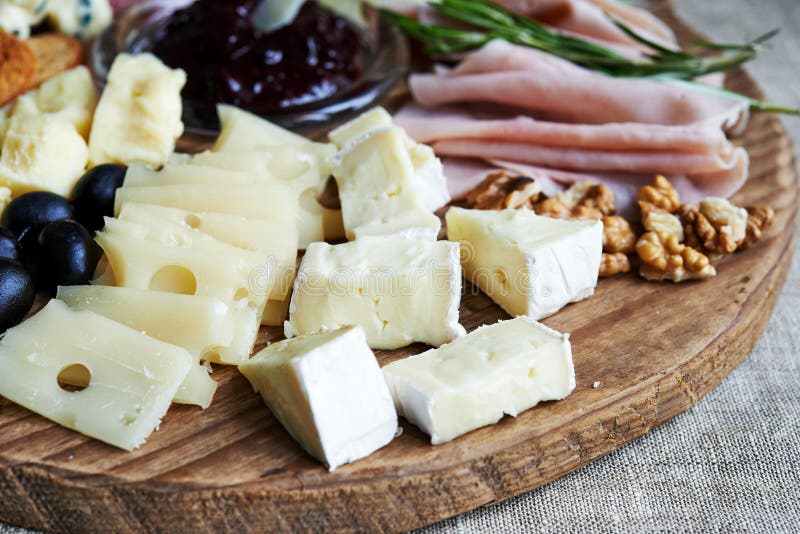 Cheese plate stock photo. Image of antipasto, brie, plate - 55002306