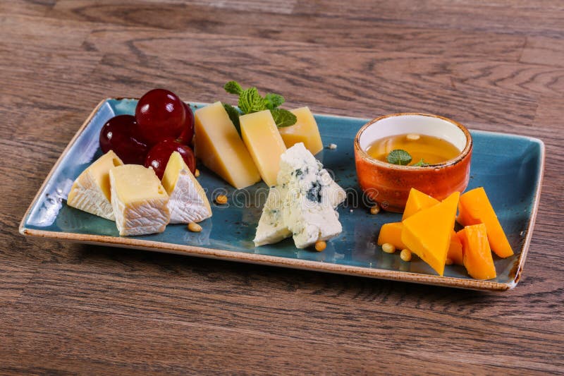 Cheese plate mix stock photo. Image of parmesan, healthy - 116916534