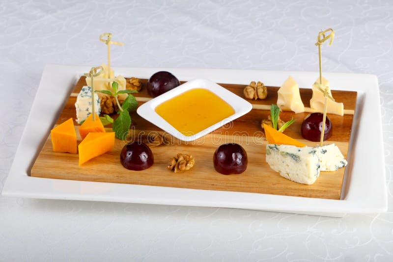 Cheese plate mix stock image. Image of healthy, appetizer - 119109841