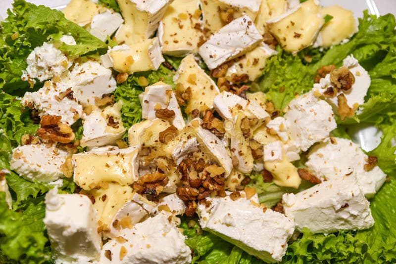 Cheese Plate Served on the Table Stock Photo - Image of cheeses, buffet ...