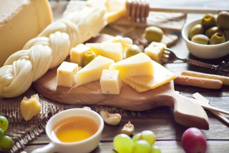 Cheese plate stock image. Image of healthy, feast, restaurant - 69658471