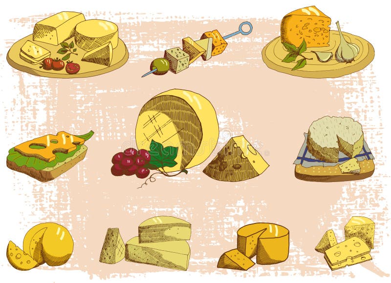 Cheese Platter Stock Illustrations – 819 Cheese Platter Stock ...