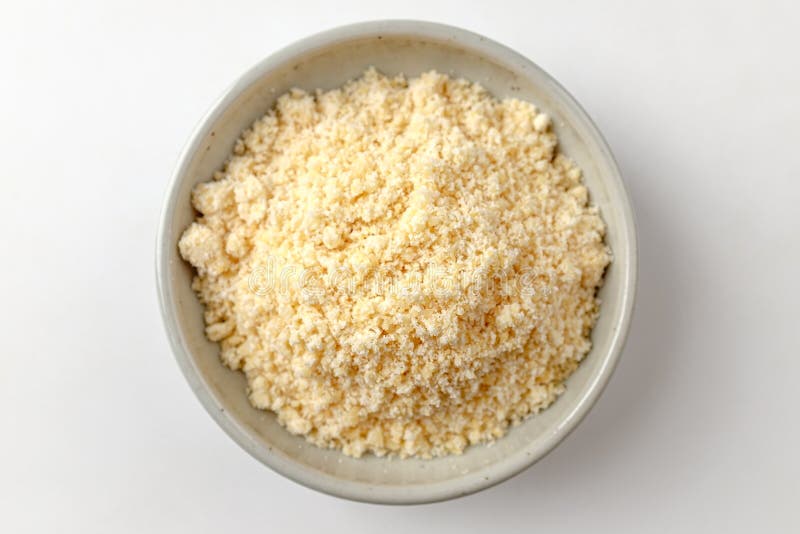 Cheese Powder on a White Background Stock Image - Image of cheese ...