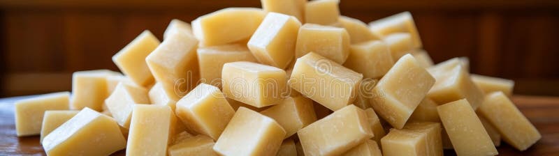 The Cheese Production Line Has Rounds of Cheese that Move Along a ...