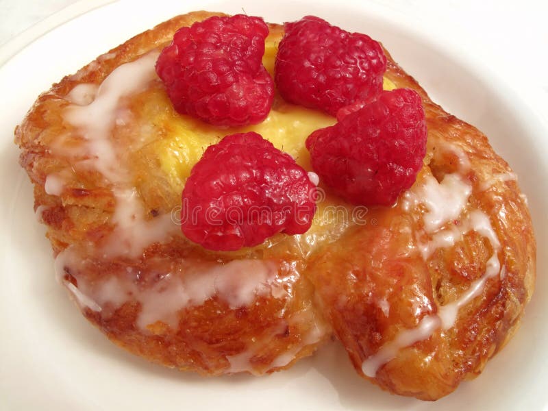 Cheese Raspberry Danish stock photo. Image of danish - 14860808
