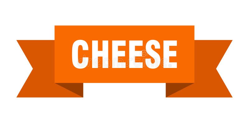 Cheese ribbon. stock vector. Illustration of quality - 191265619