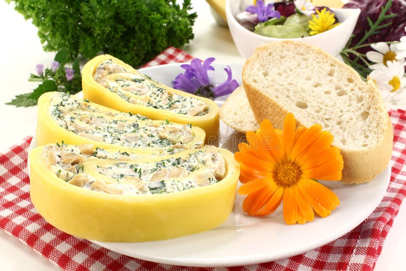 Cheese roll stock image. Image of dish, summer, buffet - 25515721