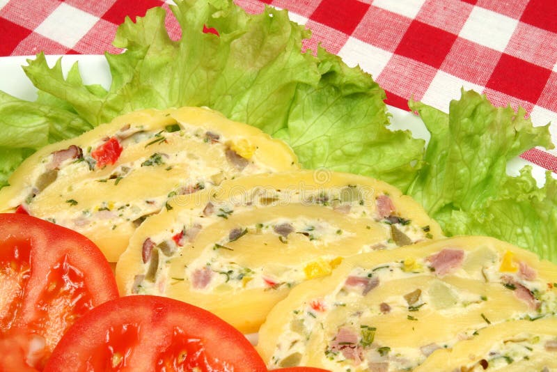 Cheese roll meal stock image. Image of cucumber, tasty - 3778259