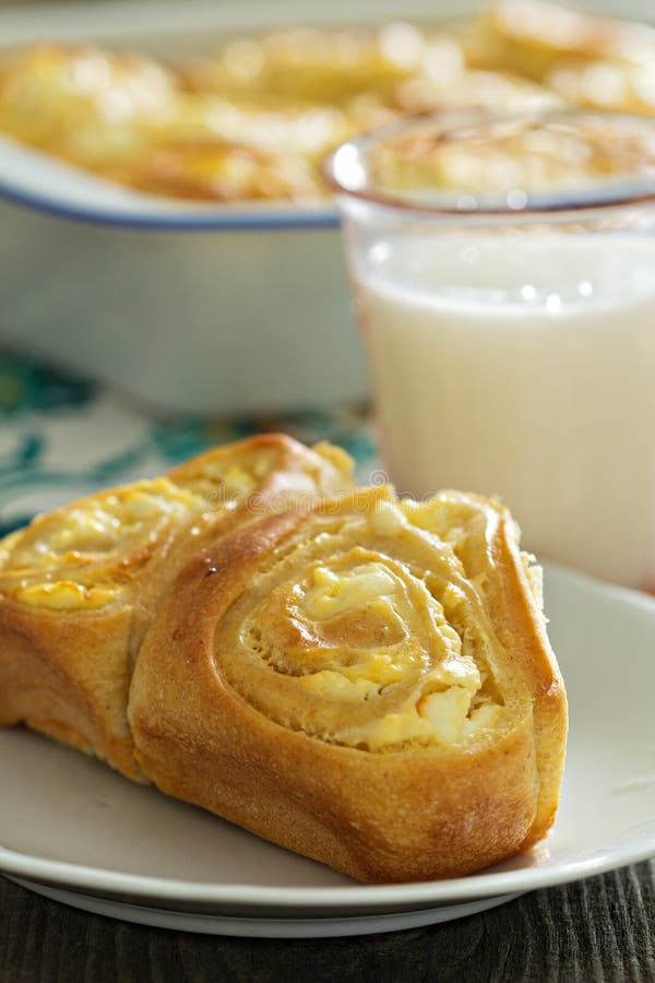 Cheese rolls stock image. Image of filling, cream, rolls - 25481511