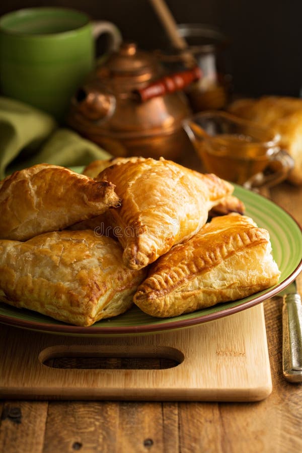 Cheese savory pastries stock image. Image of flaky, food - 79759393