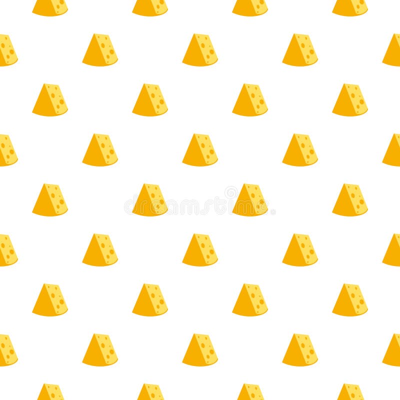 Cheese seamless pattern stock illustration. Illustration of edam ...