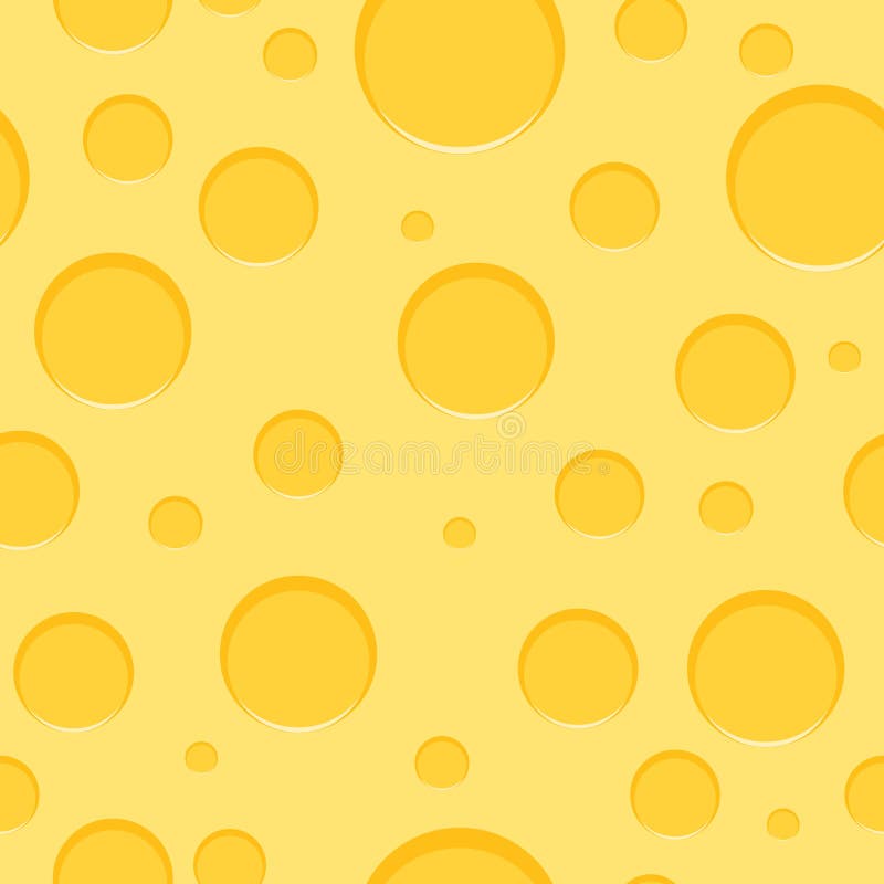Cheese, Cheese Seamless Texture. Vector Illustration Stock Illustration ...