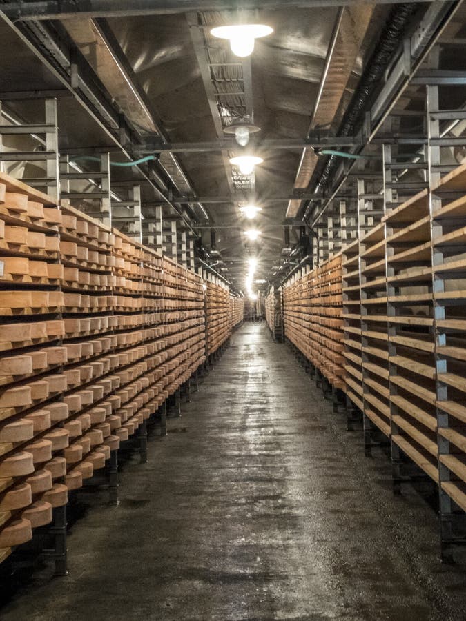 Cheese seasoning caves. stock image. Image of italian - 92229495