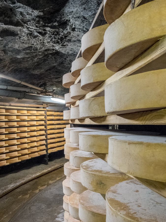 Cheese seasoning caves. stock image. Image of great, yellow - 92229539