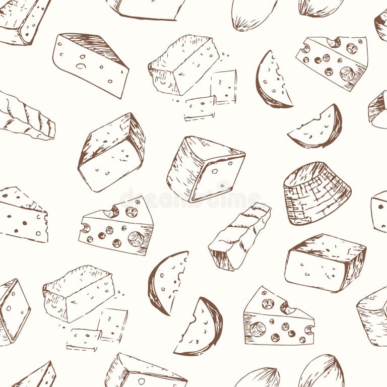 Cheese Seamless Pattern Stock Illustrations – 14,836 Cheese Seamless ...