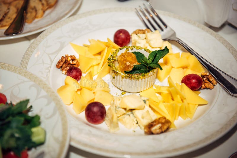 European Restaurant in Bright Colors - Stock Image Stock Image - Image ...