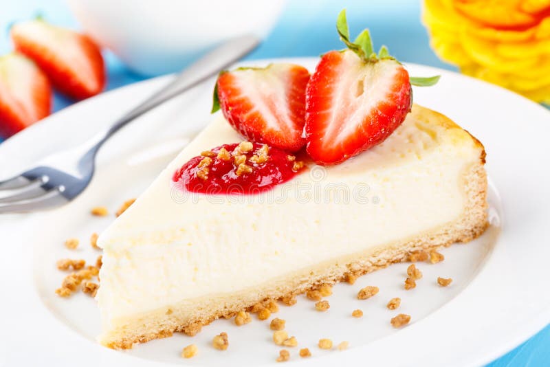 Cheese shortcake stock photo. Image of pastry, bakery - 39609596