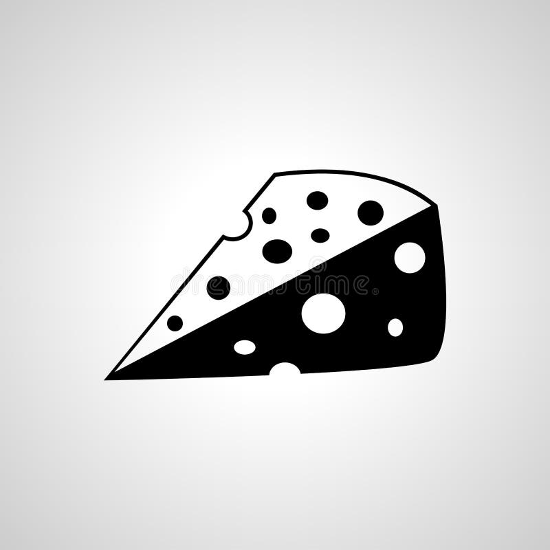 Cheese Simple Icon. Cheese Isolated Icon Stock Vector - Illustration of ...