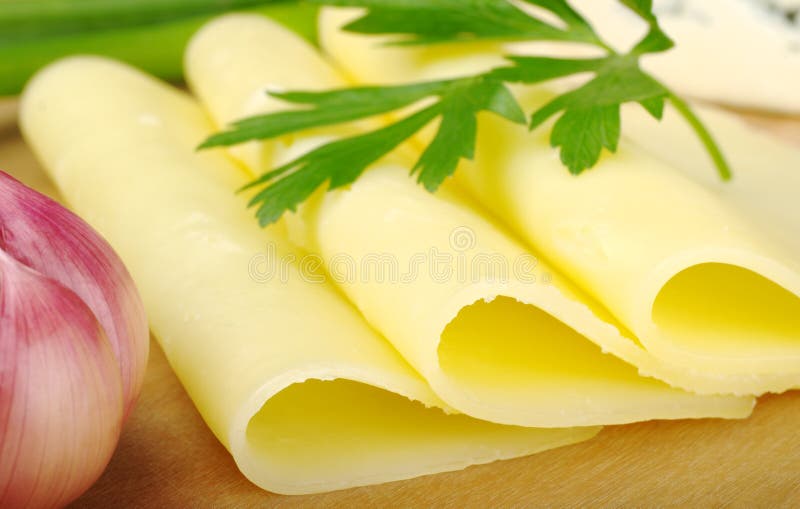 Cheese slices stock photo. Image of cheese, wrap, slices - 5112054
