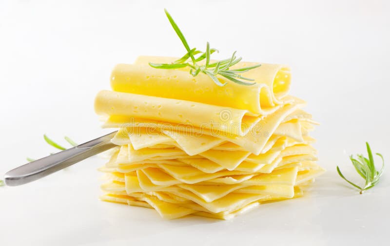 Cheese slices stock photo. Image of healthy, stack, snack - 26251598