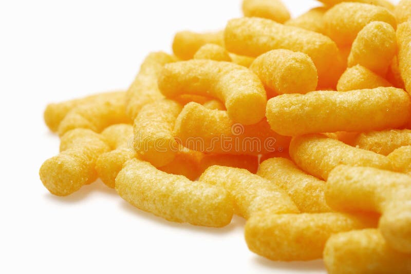 Cheese snacks stock photo. Image of food, isolated, cheesy - 2559976