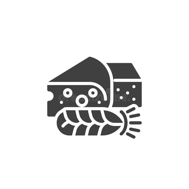 Cheese snacks vector icon stock vector. Illustration of snacks - 222044915