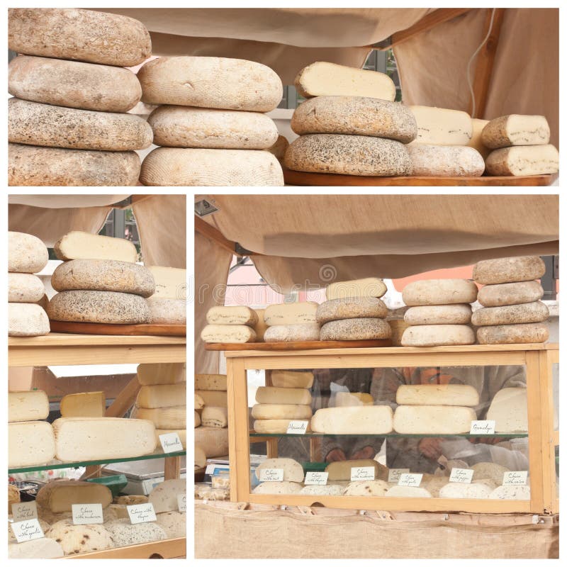 Cheese specialties stock photo. Image of market, mozzarella - 33500548